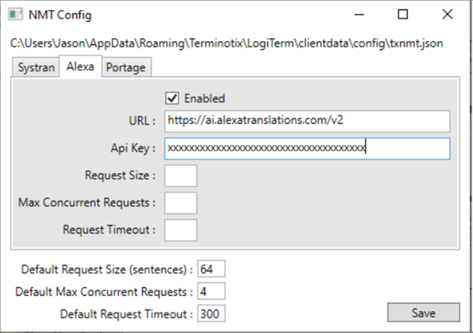 Cómo integrar Terminotix LogiTerm/LogiTrans